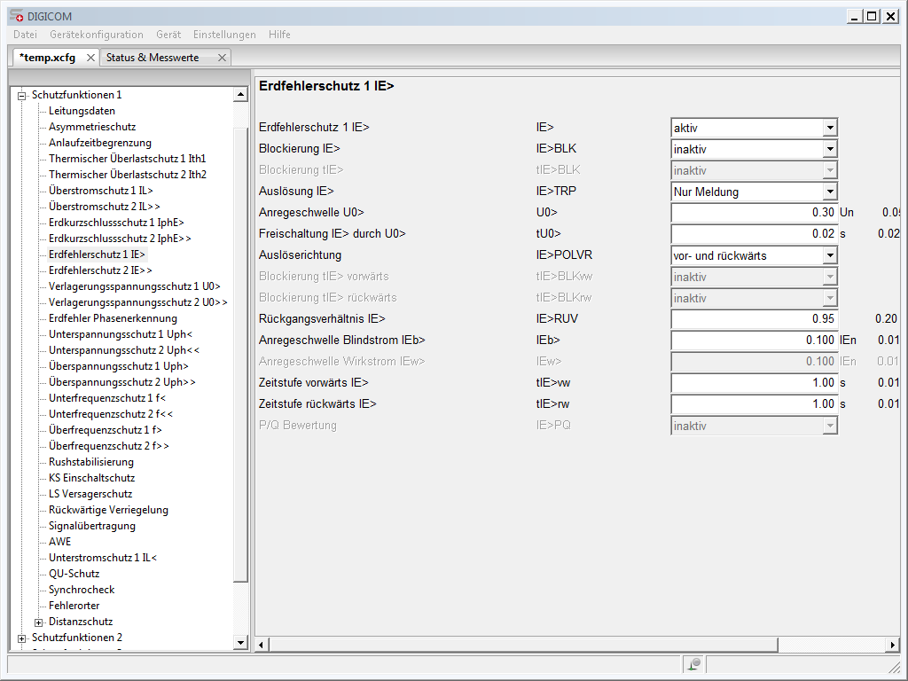 DIGICOM: Overview of Functions
